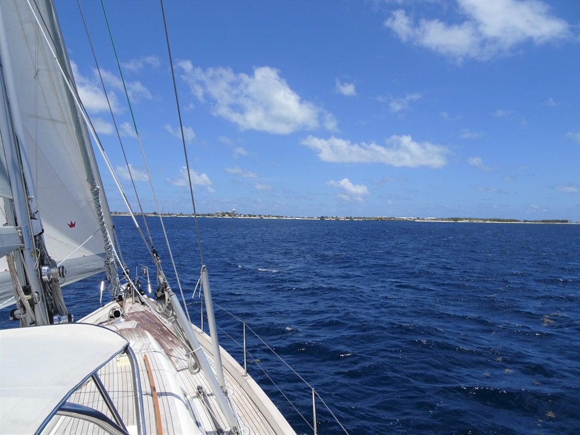 Big Sand Cay to Grand Turk, and land a mahi-mahi - Sail Cloudy Bay ...