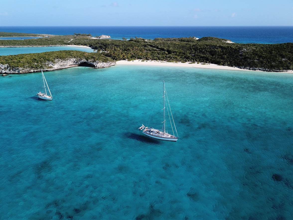 Exploring Rudder Cay - Sail Cloudy Bay - Sailing Blog