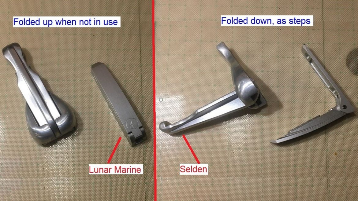 Mast steps received - Sail Cloudy Bay - Sailing Blog