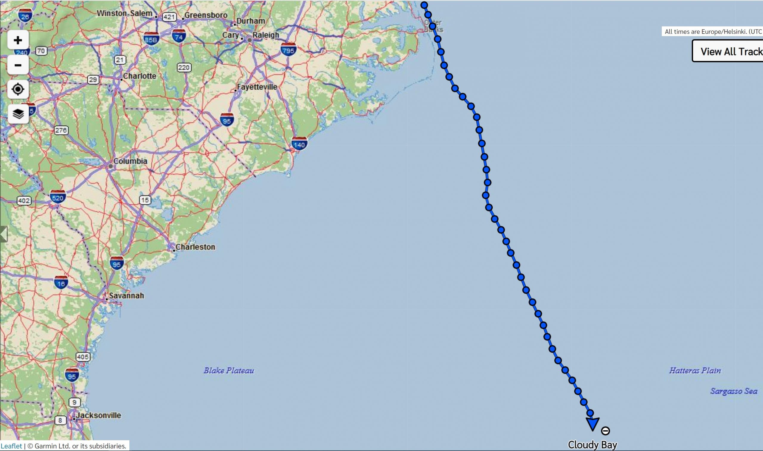 A downwind sleigh ride - Sail Cloudy Bay - Sailing Blog